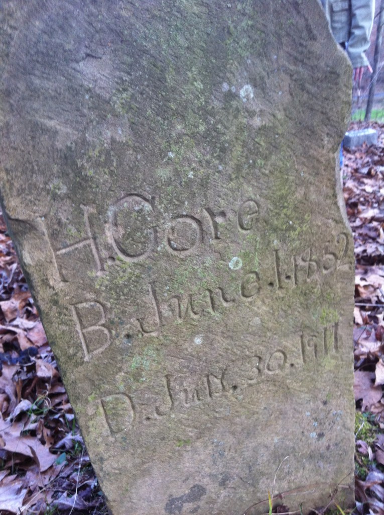 Harvey and Polly (Hall) Gore graves (2011) | Brandon Ray Kirk