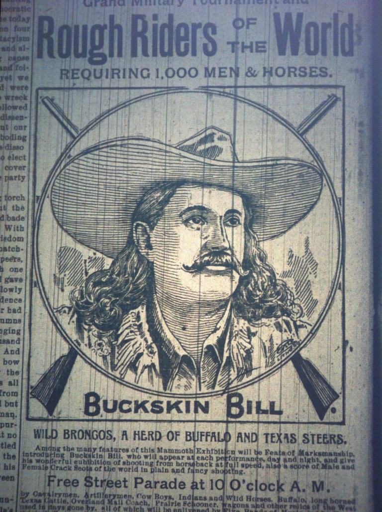 Buckskin Bill’s Wild West Arrives in Huntington, WV (1900) | Brandon ...