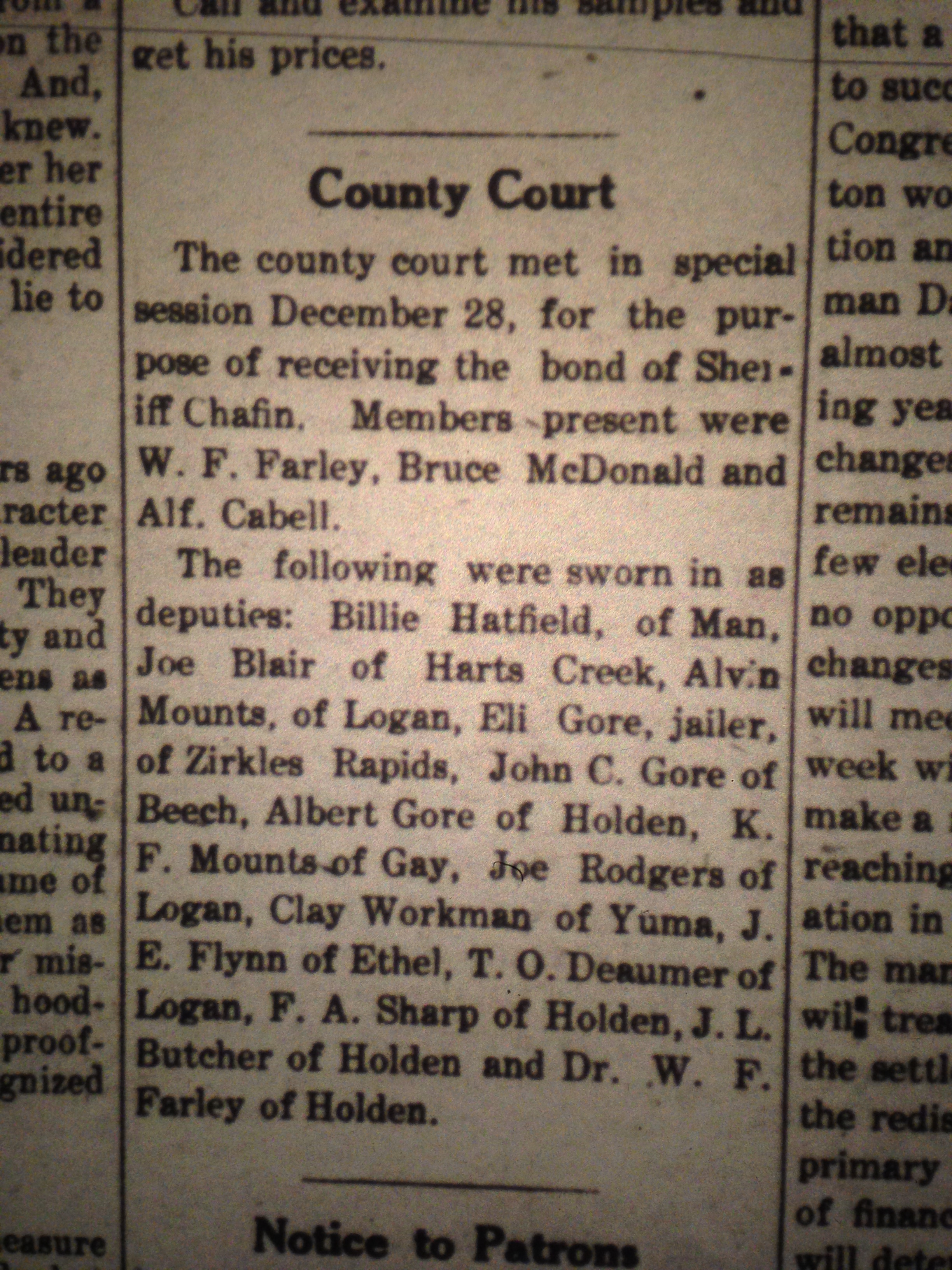 Don Chafin’s Deputies (1913) | Brandon Ray Kirk